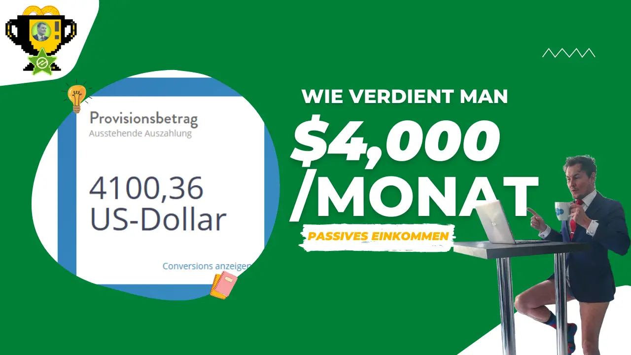 Wie Kann Man 4000 $ Passives Einkommen Im Monat Verdienen?