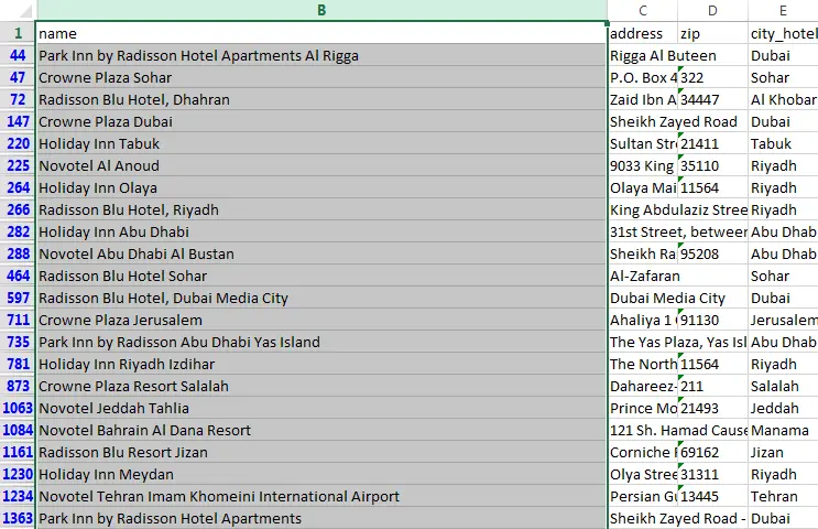 Microsoft Excel 2013 filter on multiple (1, 2 or more than 2) criterias – YB.Digital
