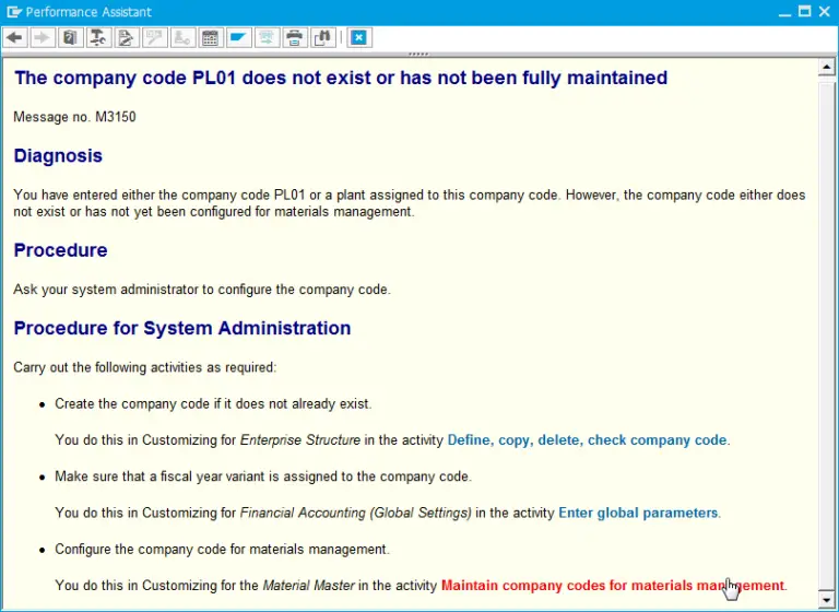 SAP How to solve error The company code XX does not exist or has not been fully maintained – YB ...