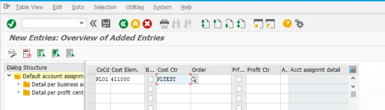 SAP solve KI248 Account requires an assignment to a CO object – YB.Digital