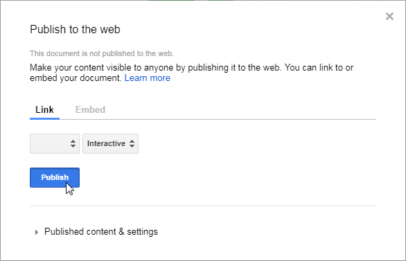 Create a shareable map chart with Google Sheets – YB.Digital