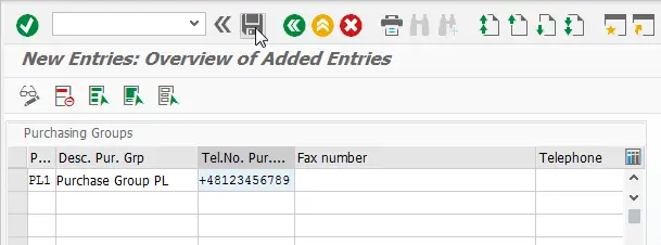 SAP how to create a new purchasing group – YB.Digital